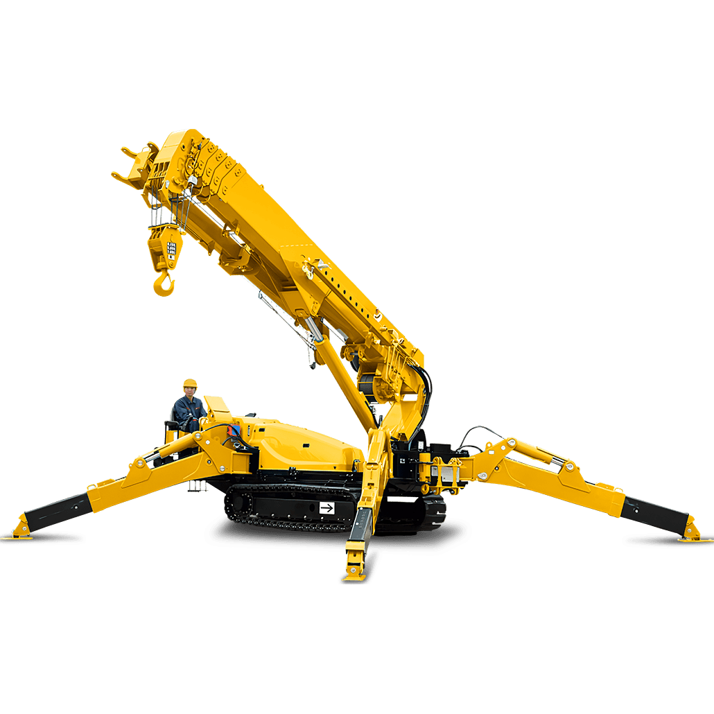 Mini-grue araignée - 19 m - CU 8,00 t - Kiloutou