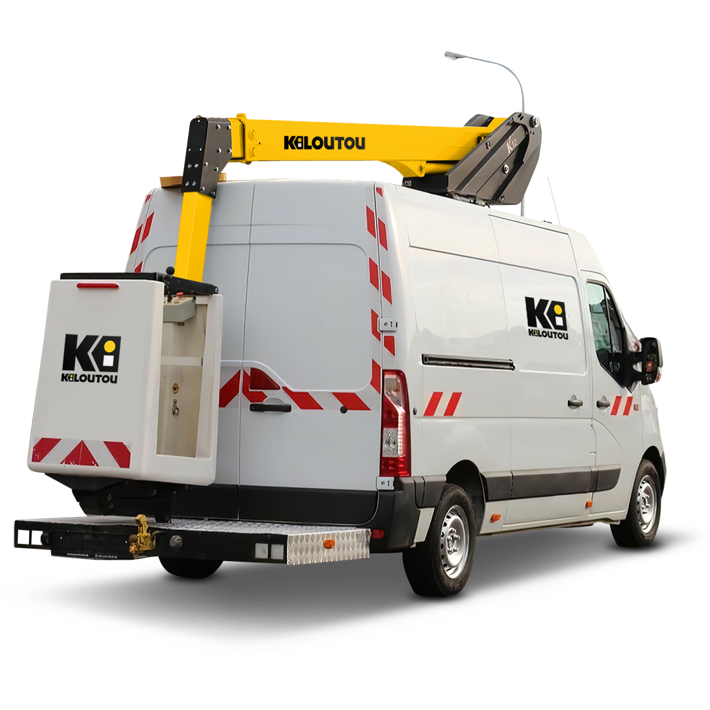Fourgon Nacelle Diesel Télescopique 12 50 M Kiloutou