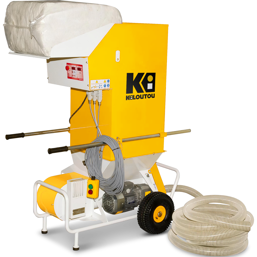 Cardeuse à ouate de cellulose - 770 kg/h - Kiloutou