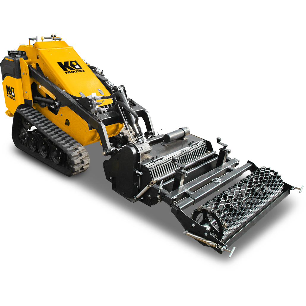 Outil enfouisseur de pierre pour porte-outils - Largeur 96 cm - Kiloutou