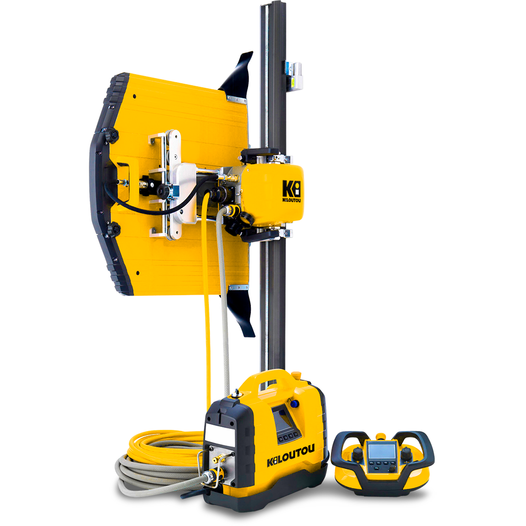 Scie murale sur rails - prof. 395 mm - Kiloutou