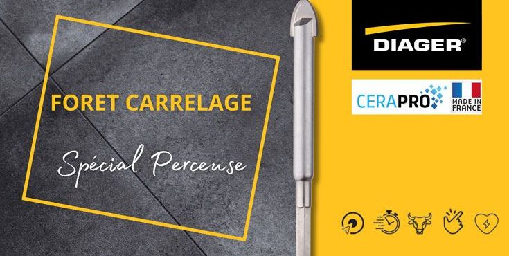 Le RockFaster, un foret dédié au béton armé - Kiloutou