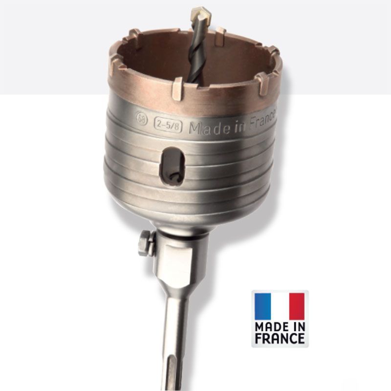 Le Crusher : trépan carbure pour les perçages de gros diamètres - Kiloutou