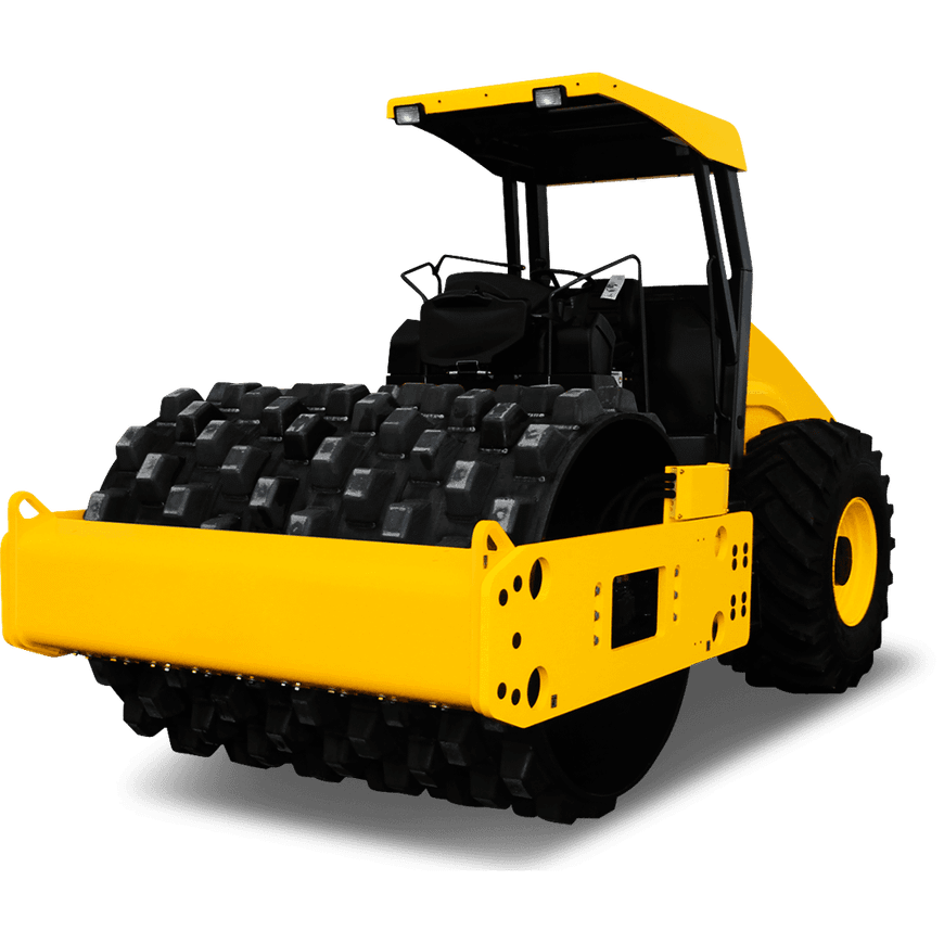 Rouleau compacteur monocylindre à pieds de mouton - 13 t - Kiloutou