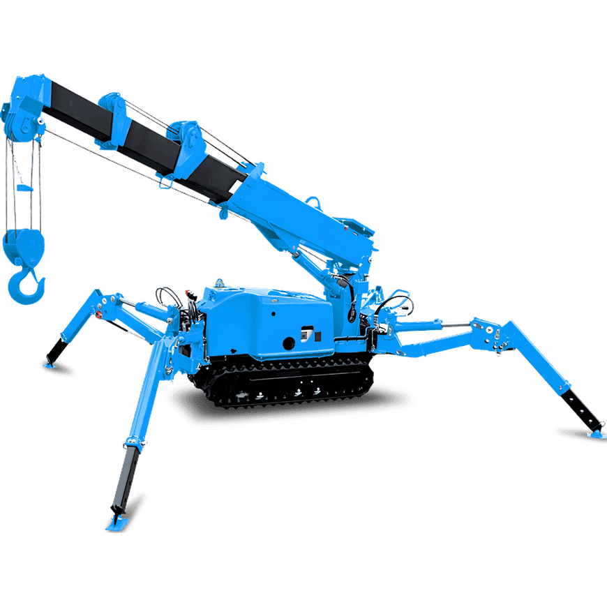 Mini-grue araignée - 5 m - CU 1,00 t - Kiloutou