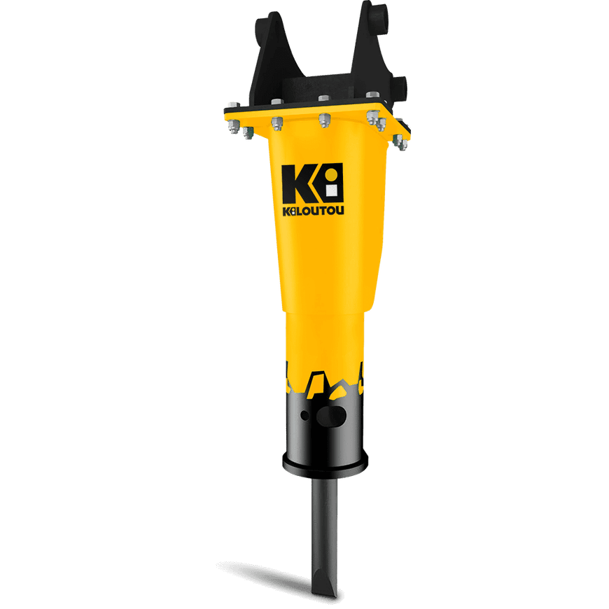 Brise-roche hydraulique - 440 kg - pour pelleteuse - Kiloutou