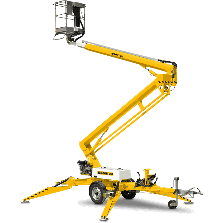 Nacelle araignée bi-énergie tout-terrain tractable - 17,10 m - 2 ...