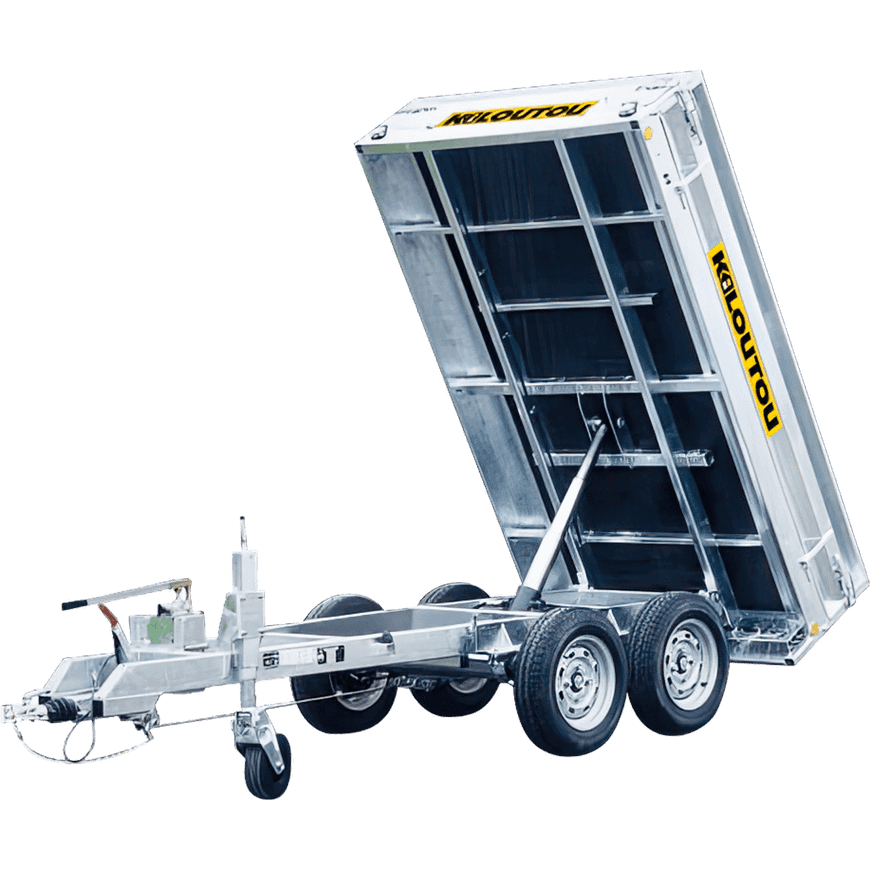 Remorque benne basculante - PTAC 3,5 t - CU 2,58 t - Kiloutou