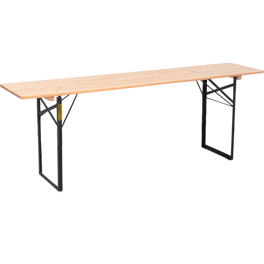 Table de kermesse rectangulaire - 10 personnes - Kiloutou