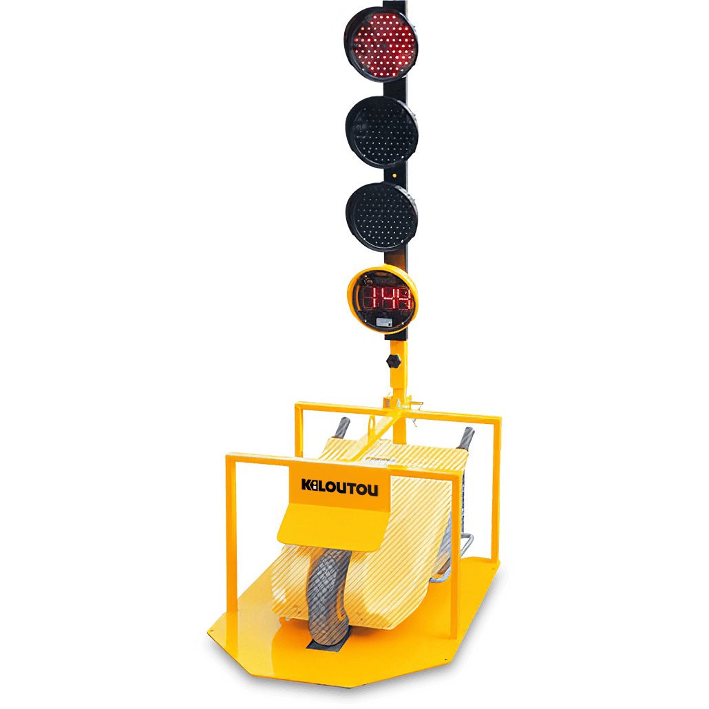 Cage de protection des batteries pour feu alternatif de chantier - Kiloutou