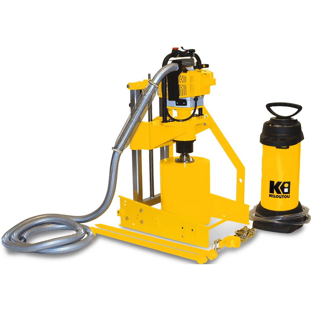 Foreuse / carotteuse d'assainissement thermique sur colonne - Kiloutou