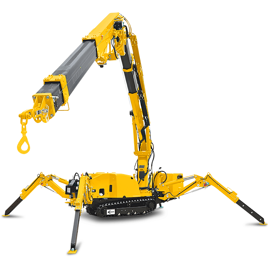 Mini-grue araignée - 11 m - CU 1,00 t - Kiloutou