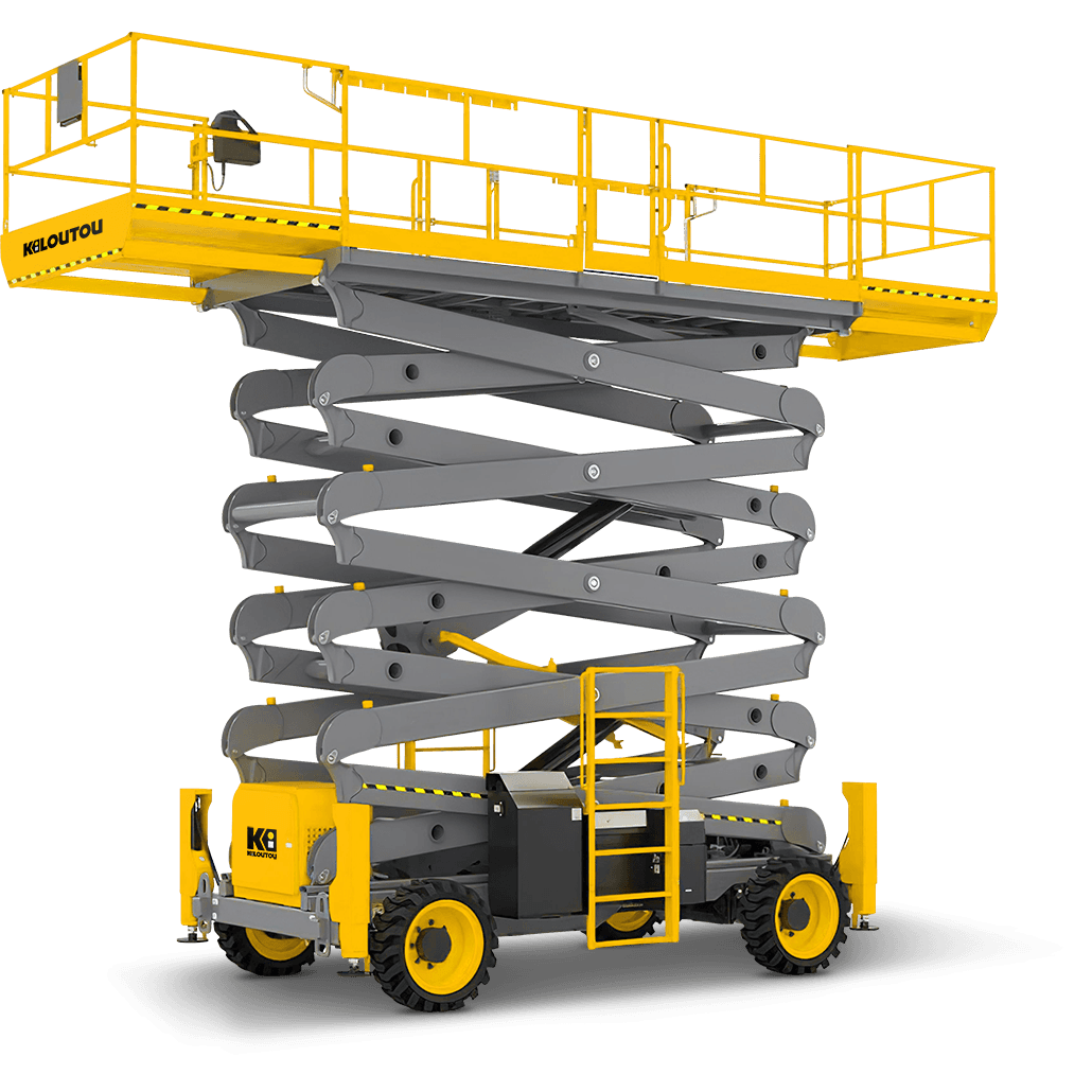 Nacelle ciseaux thermique tout-terrain - 22,00 m - 4 personnes - Kiloutou