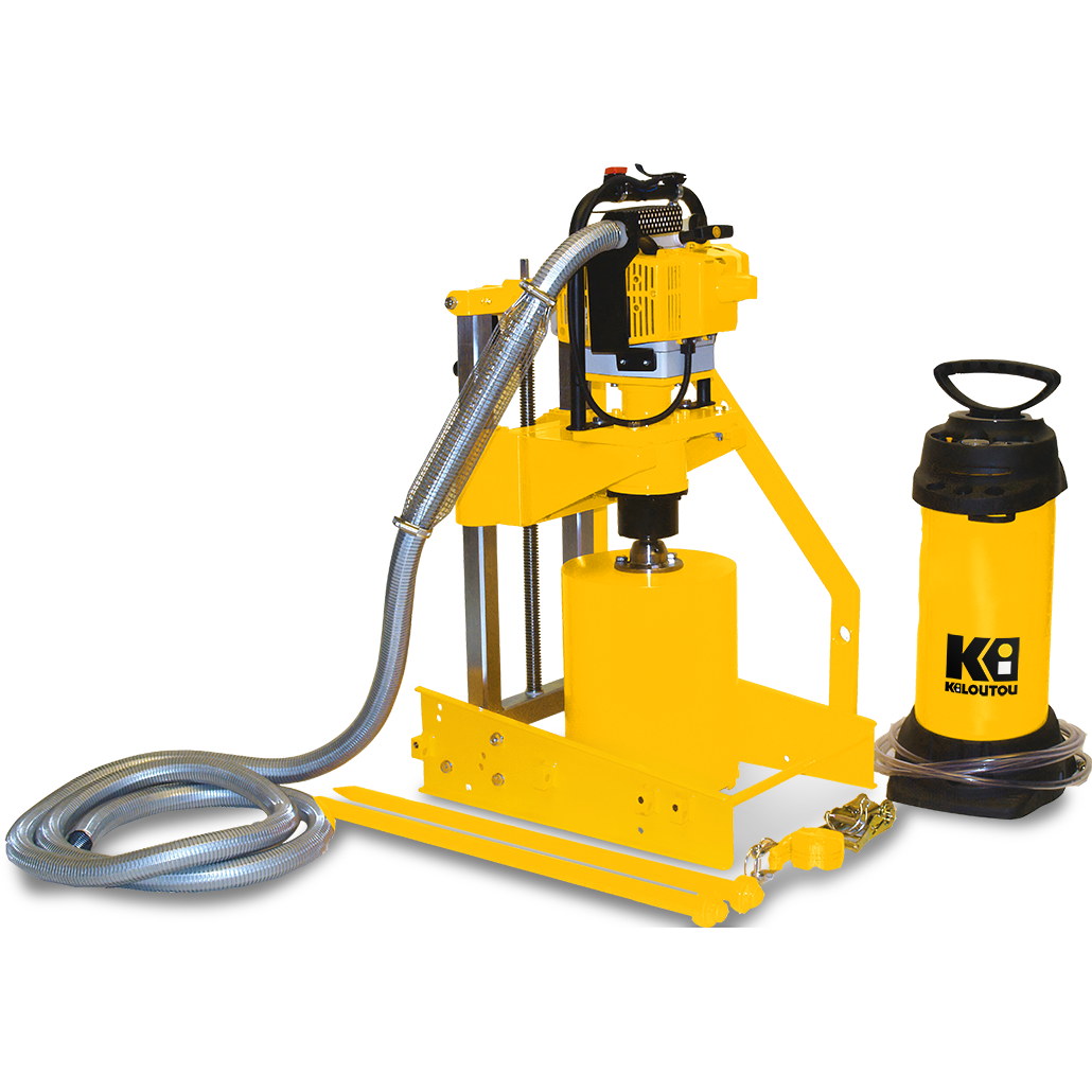 Foreuse / carotteuse d'assainissement thermique sur colonne - Kiloutou