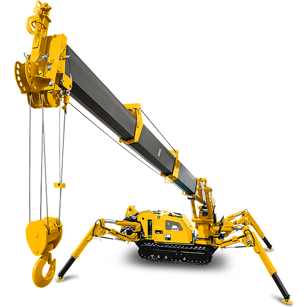 Mini-grue araignée - 5 m - CU 1,70 t - Kiloutou