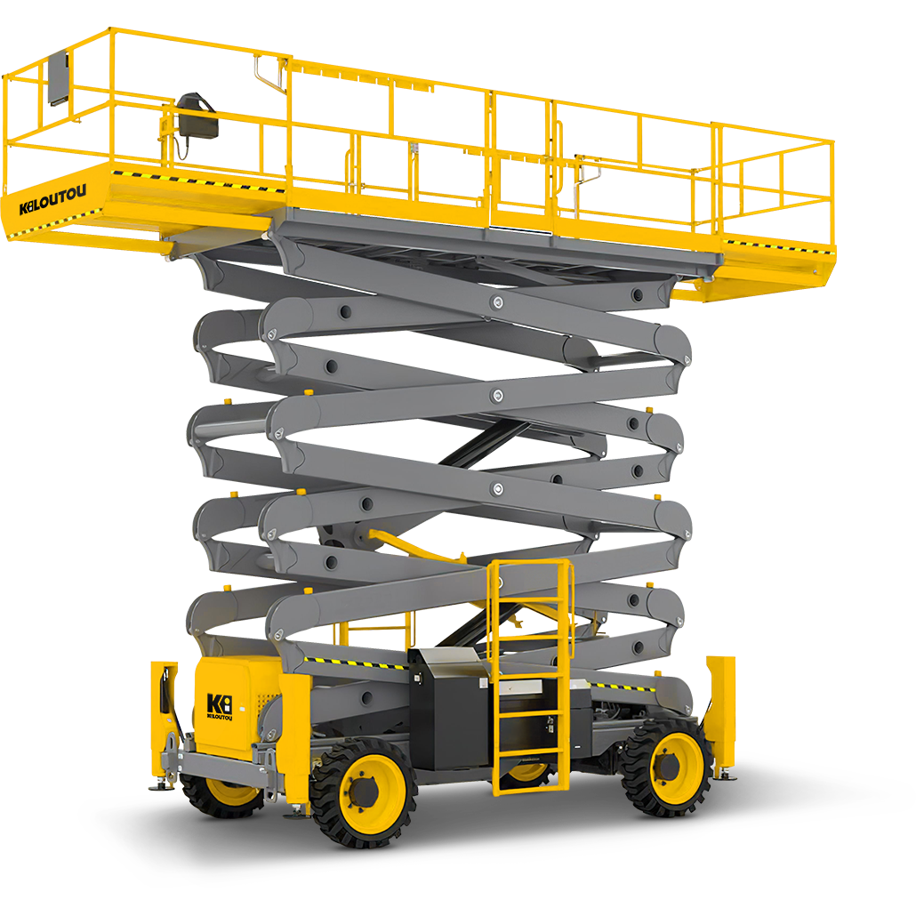 Nacelle ciseaux thermique tout-terrain - 22,00 m - 4 personnes - Kiloutou